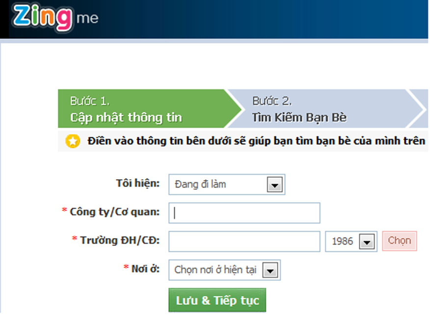 Elisabethnguyen: Hướng dẫn tạo tài khoản Zing me