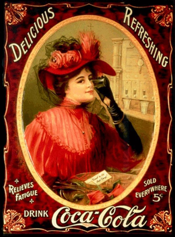 Vintage: Vintage old commercial poster