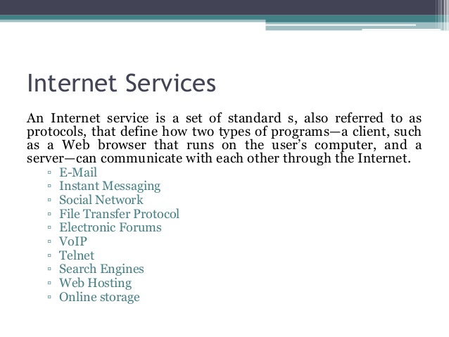 internet services | peter pan