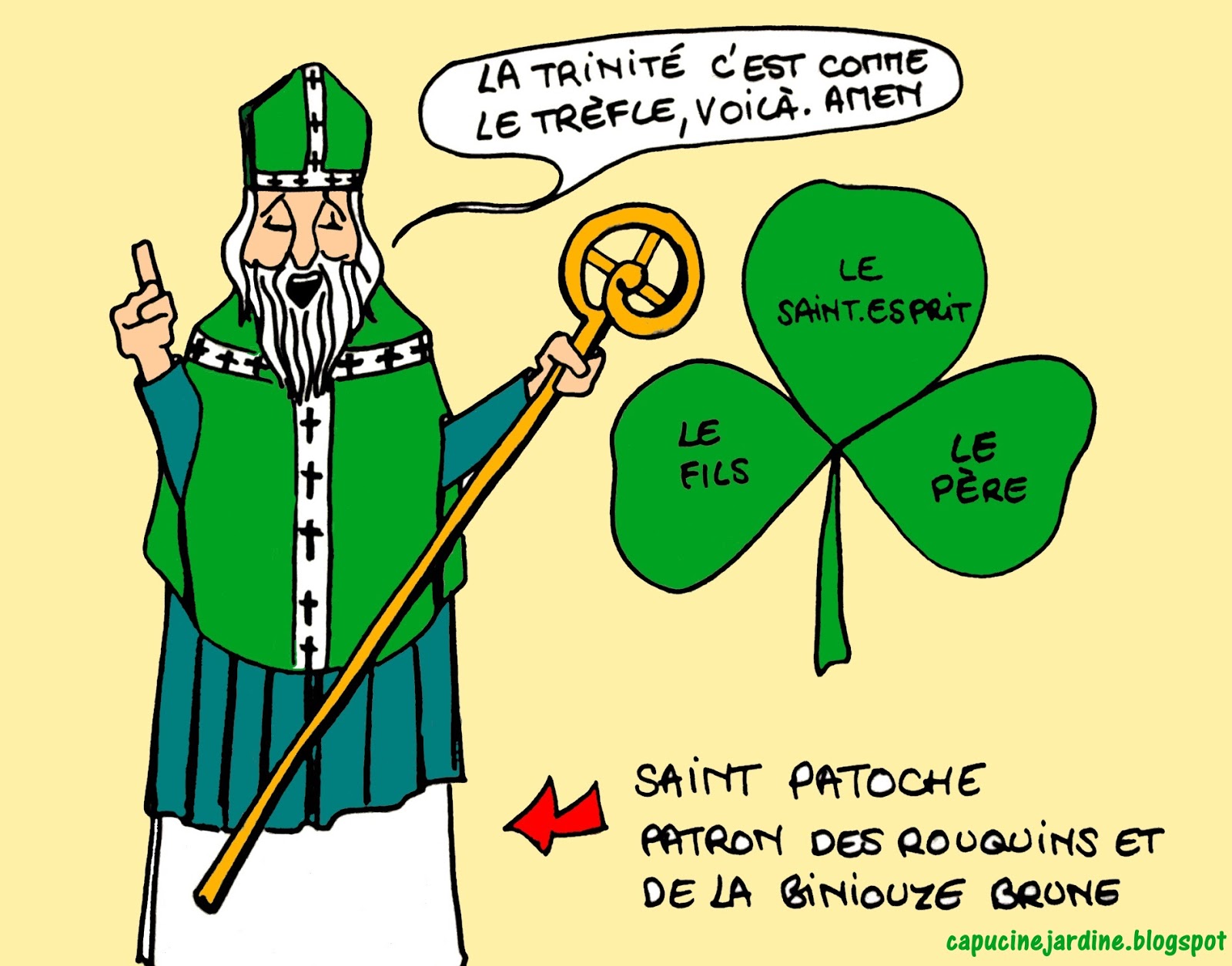 Capucine jardine: Le trèfle, une sacrée chance