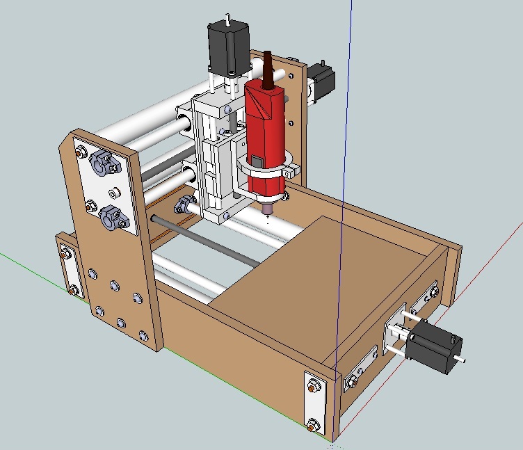 PCB CNC Machine: Makerslide