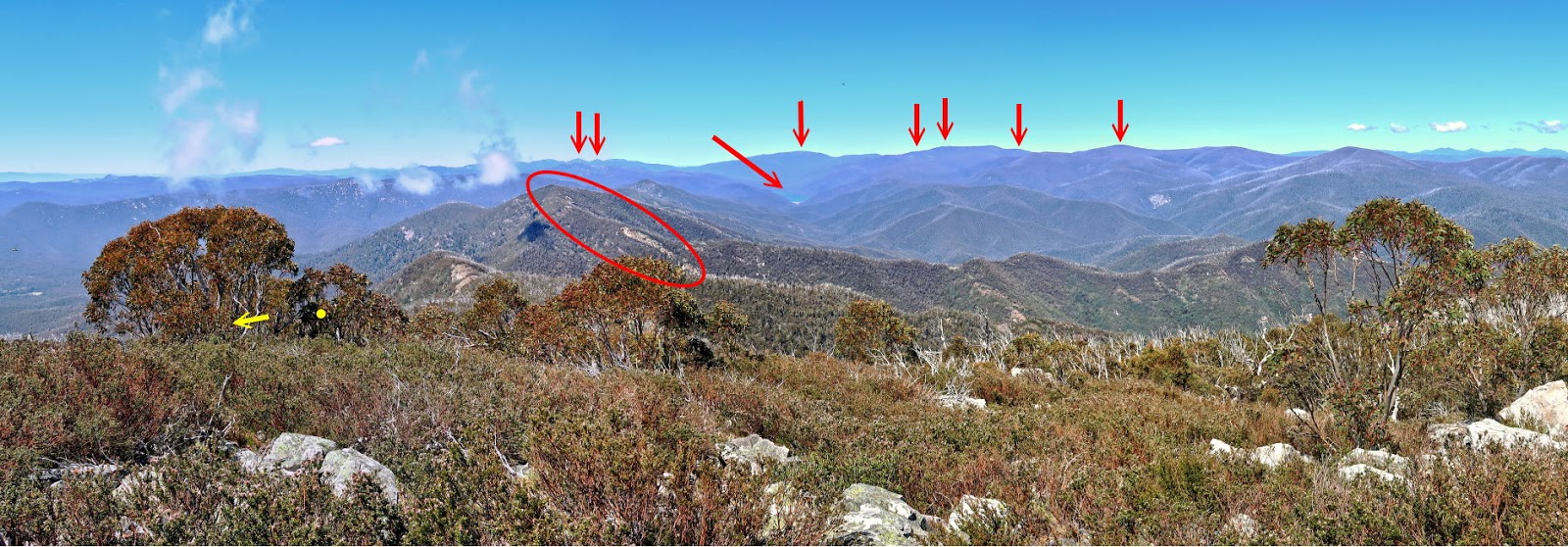 Mountains: Tidbinbilla Mountain and The Pimple, ACT, Australia