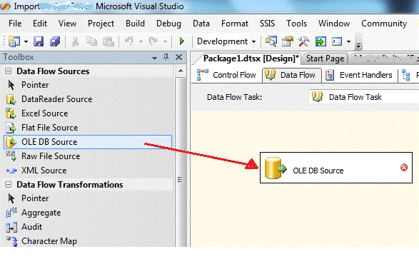 SQL Server: Import Data from Sybase Advatage (adt Files) using SSIS ...
