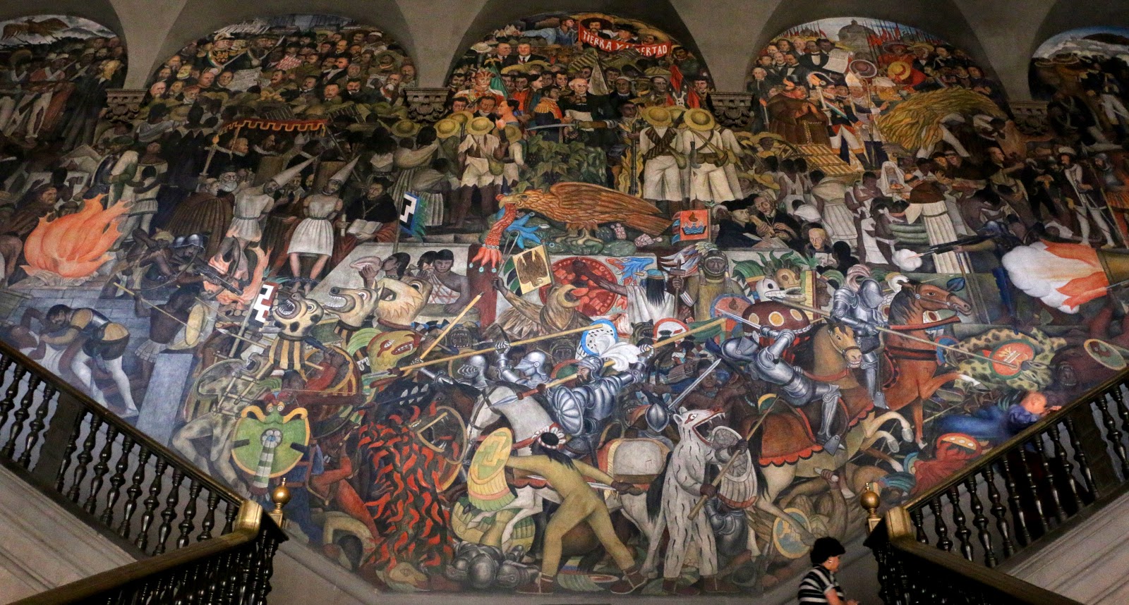 Diego Rivera Mural Mexican Revolution