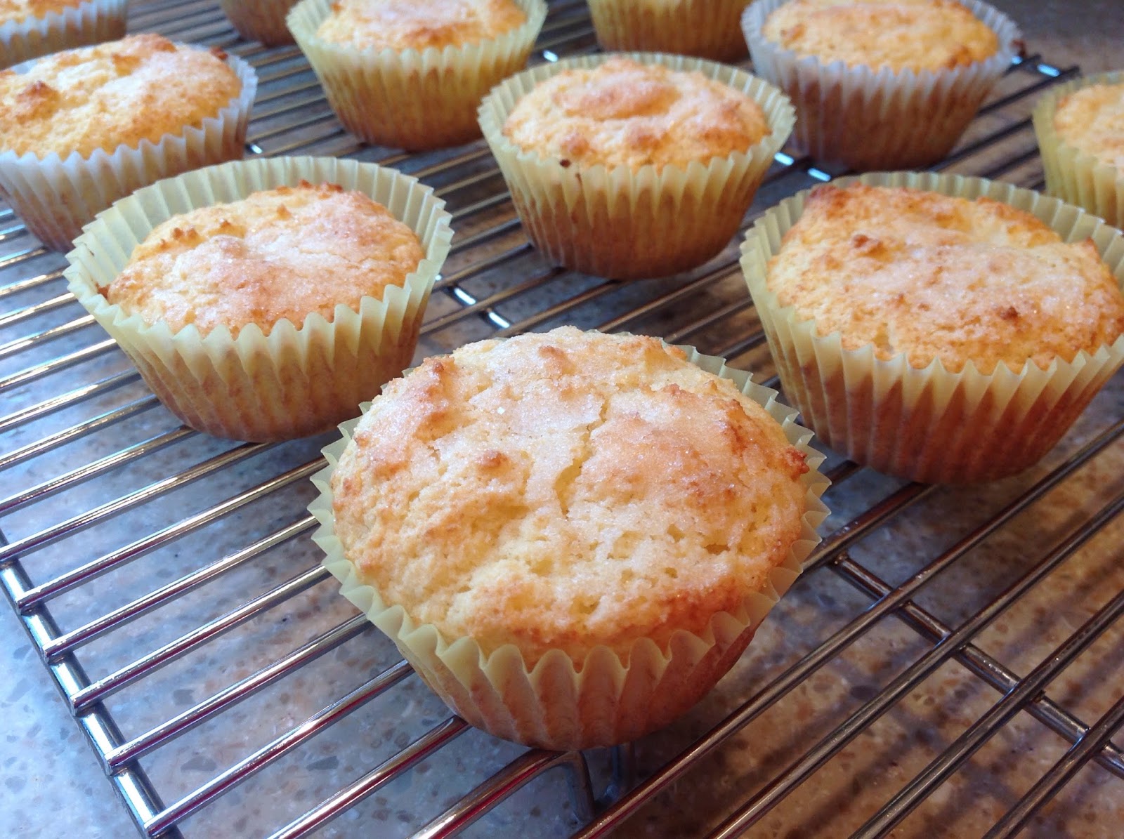 Successfully Gluten Free! : Lemon Magdalena Cakes