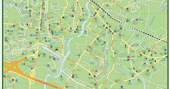 TAKJUB INDONESIA: PETA KOTA BEKASI