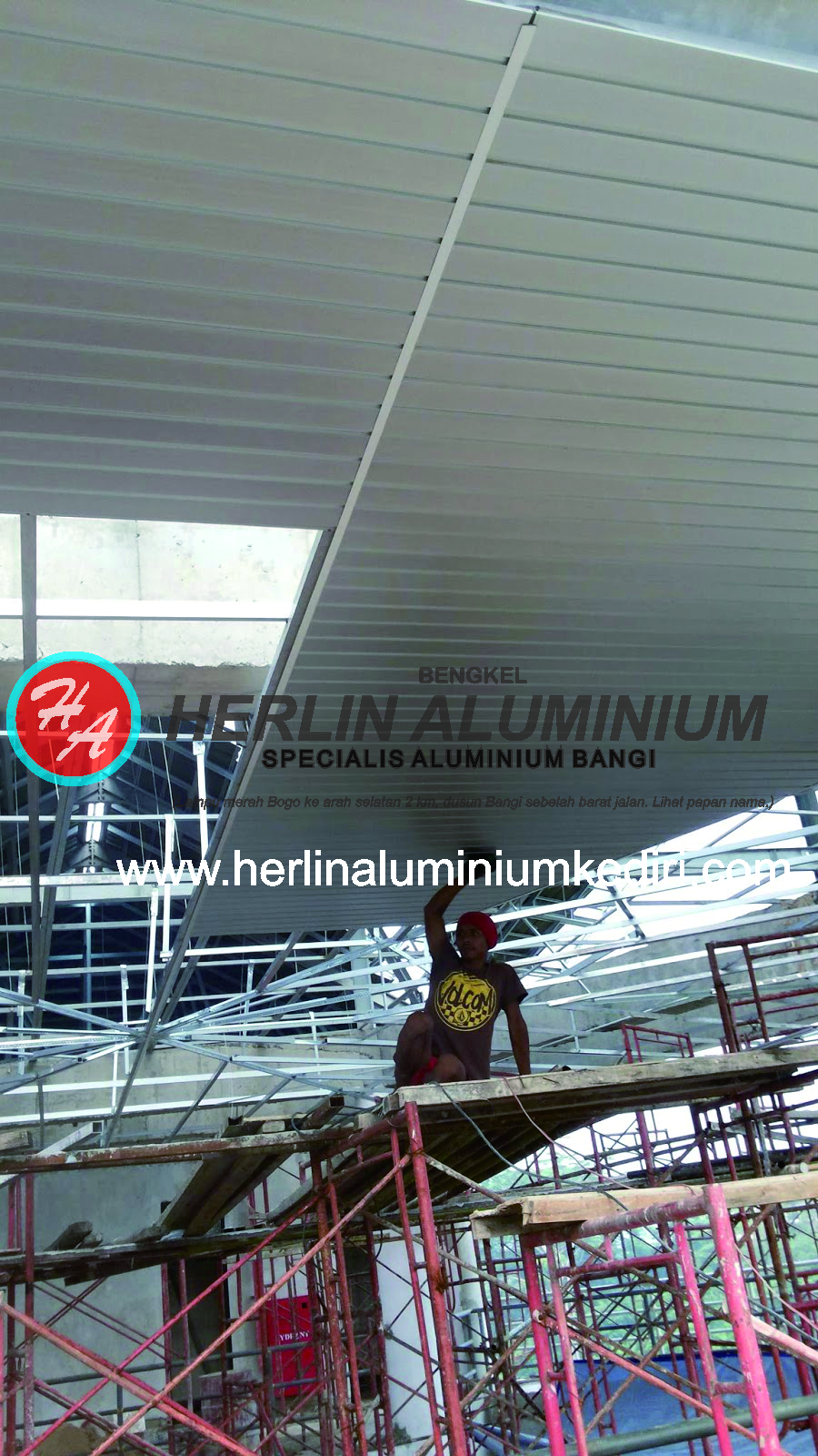 Plafon Aluminium Di Kediri Baja Ringan Di Kediri Kanopi Kediri Atap ...