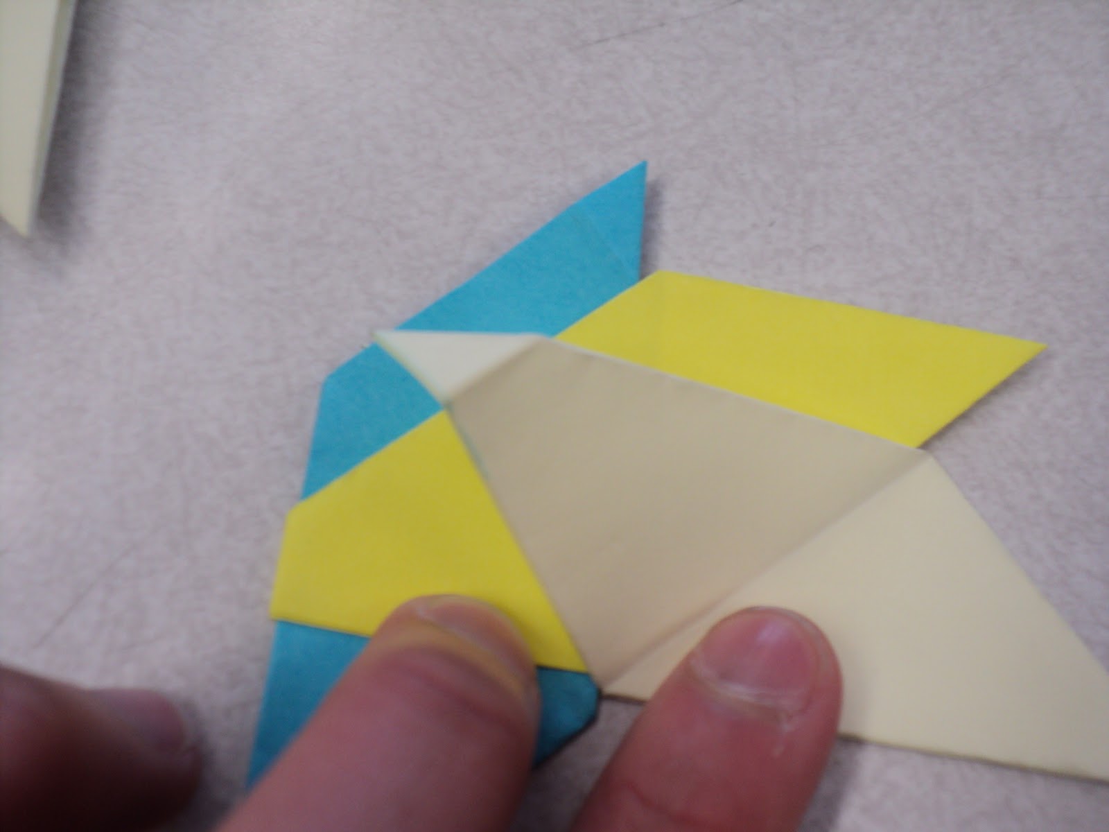 Sans Serif: How to make an origami ninja star: Draft