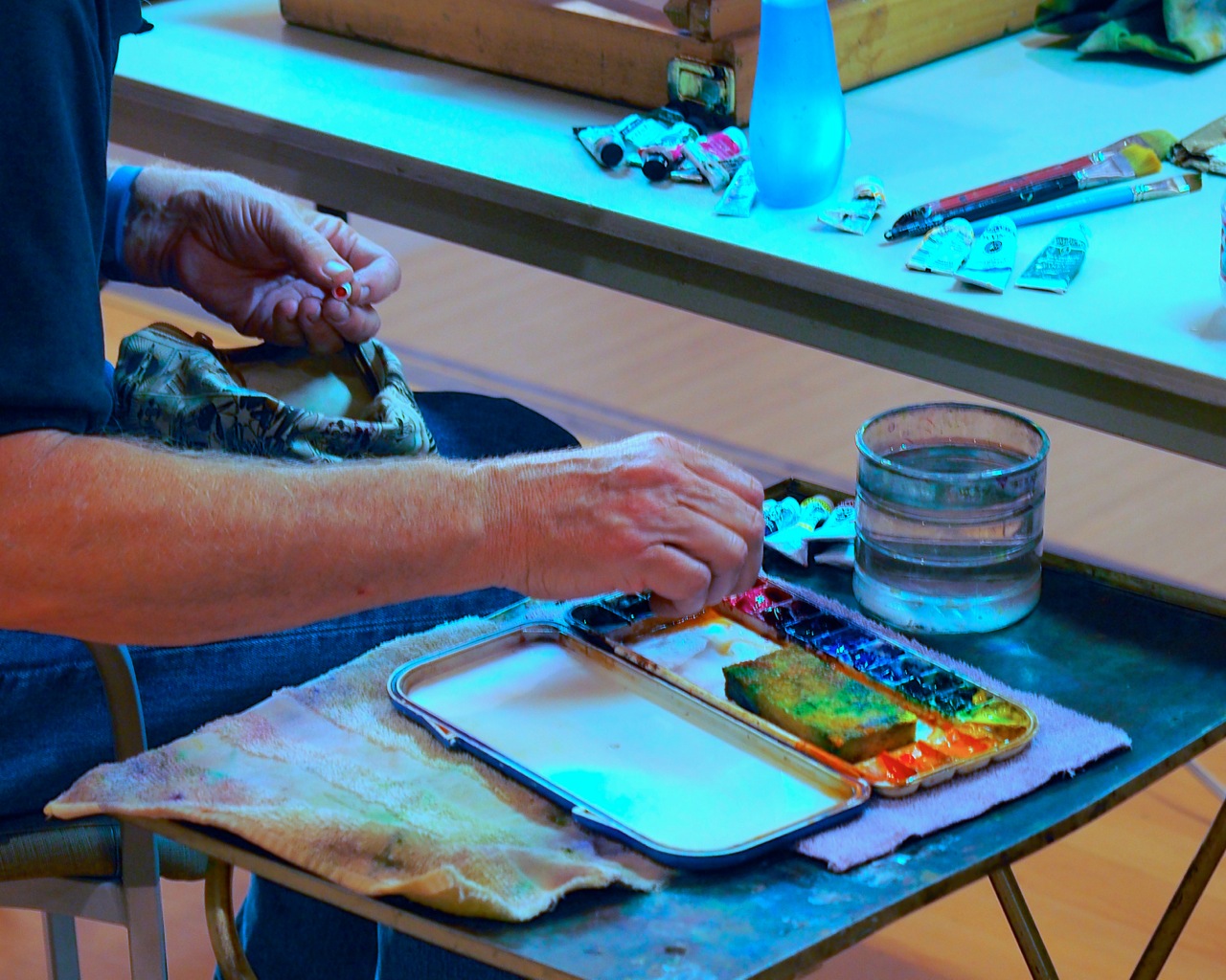 Photos and Stories: Kevin Davidson at the Huntington Beach Art League