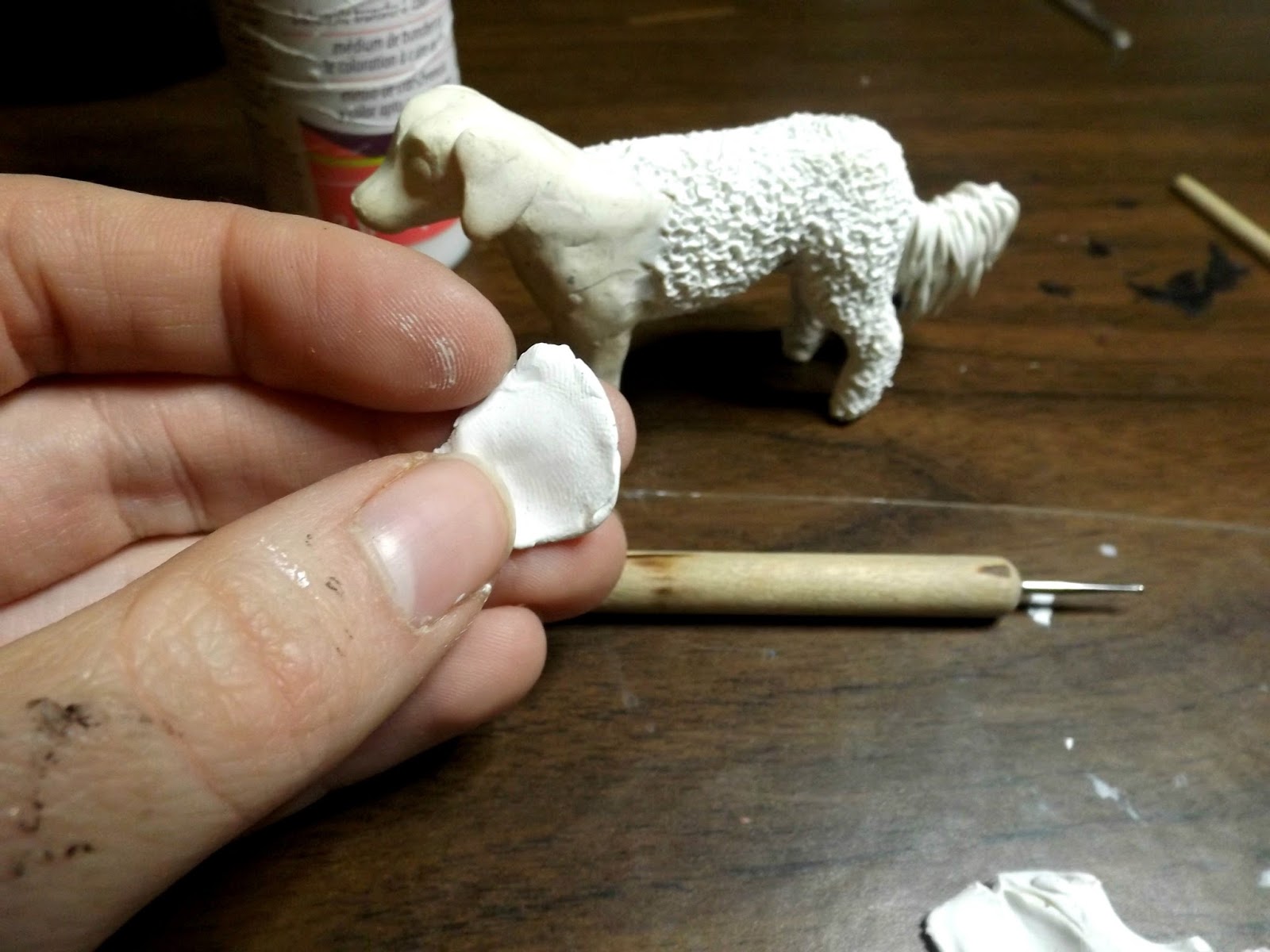 Holly's Creations in Clay: Poodle Fur Tutorial