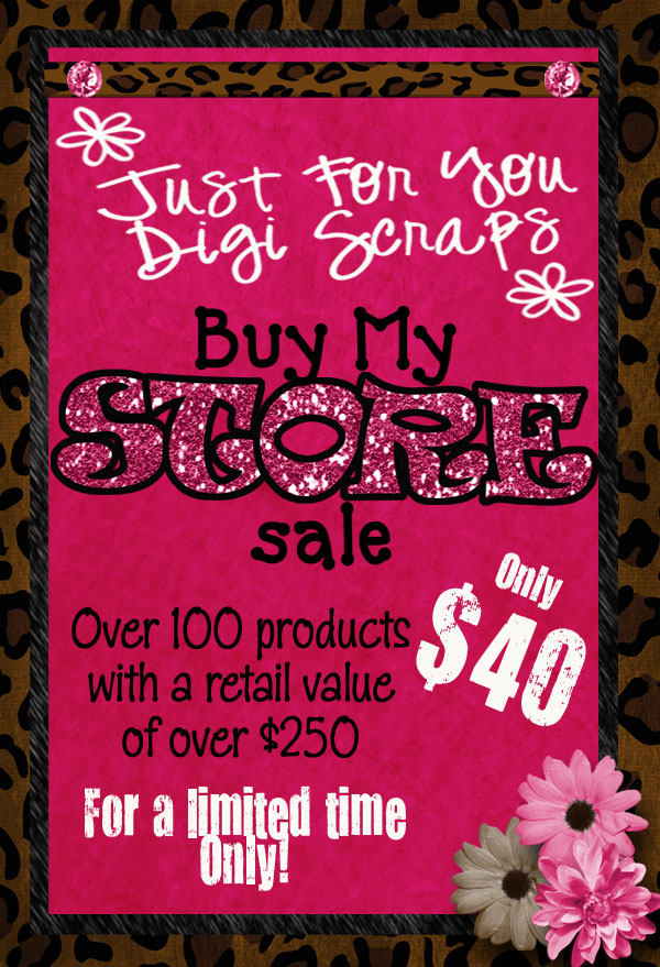 Just For You Digi Scraps