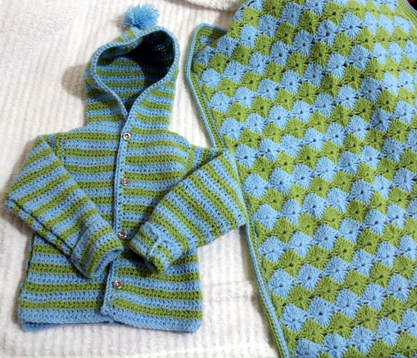 Engineering Crochet!: Happy Hoodie Baby Sweater