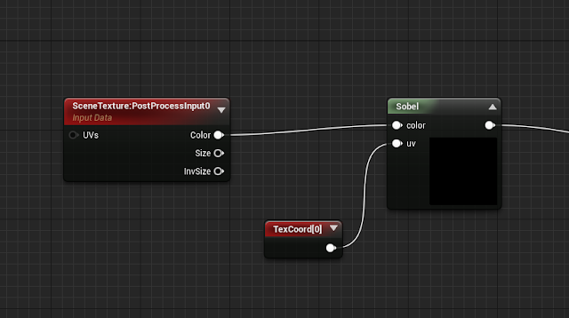 Partial Post-Process Effect Application in UE4