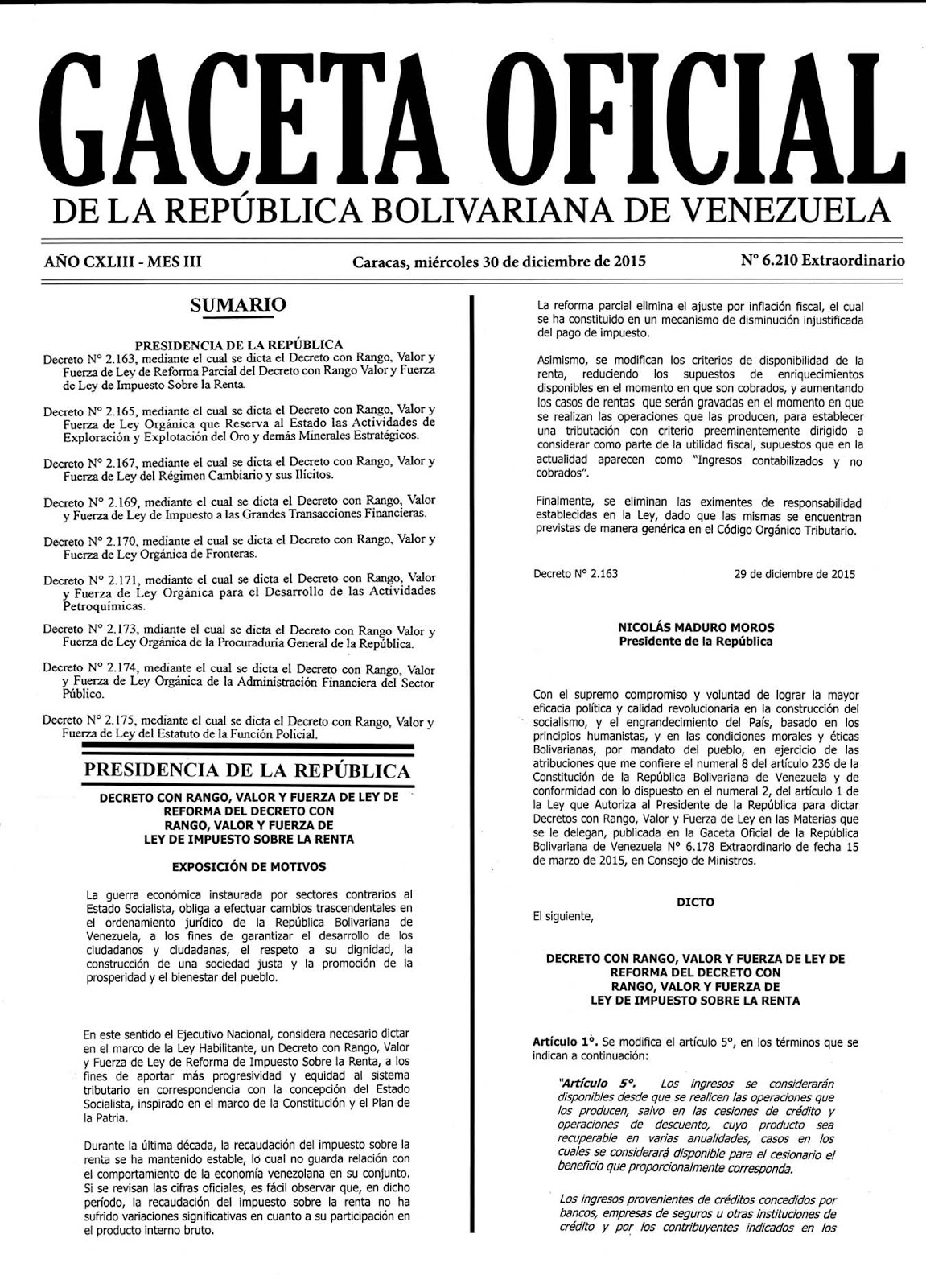 Dataenlinea: IGTF Vigente desde el 01-feb-2016 - No deducible del ...