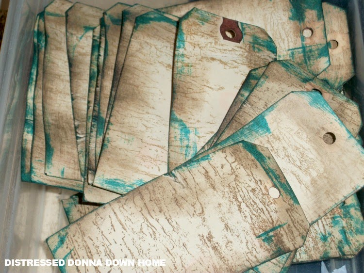 Distressed Donna Down Home: Tattered Tags Prairie Primitive