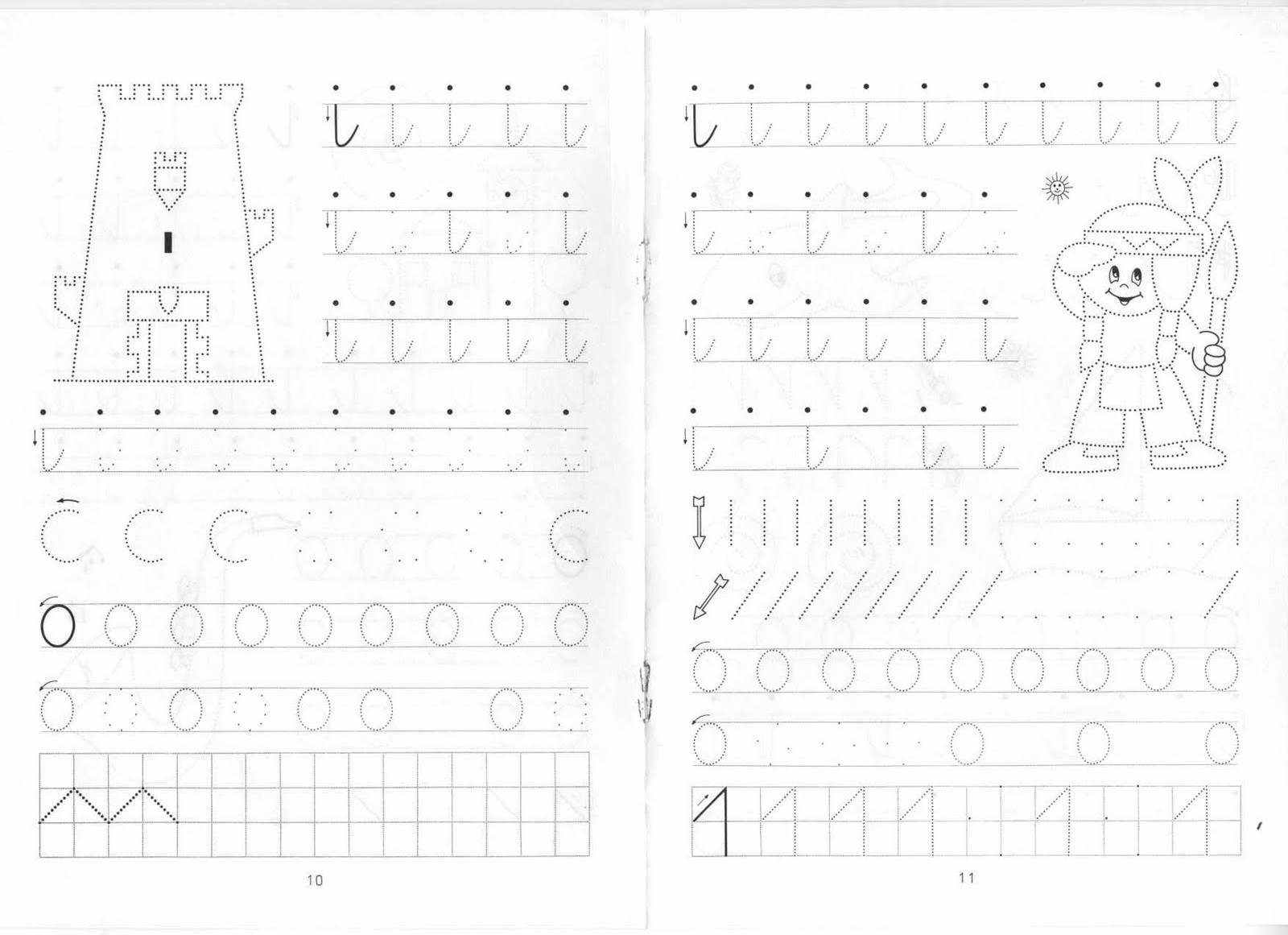 Educación Infantil C.E.I.P Federico Garcia Lorca.: FICHAS GRAFO Y LETRAS