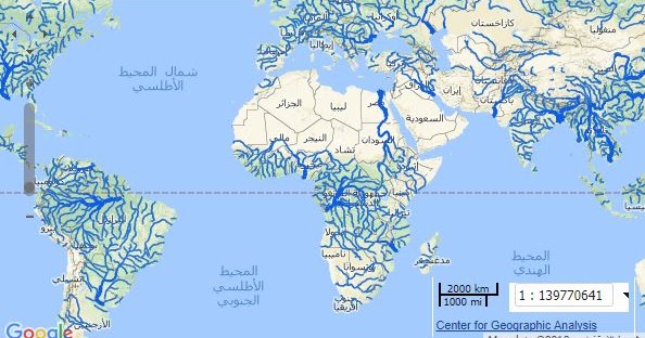 Download Shapefile World Rivers "Major,Secondary,Minor" - GIS For You