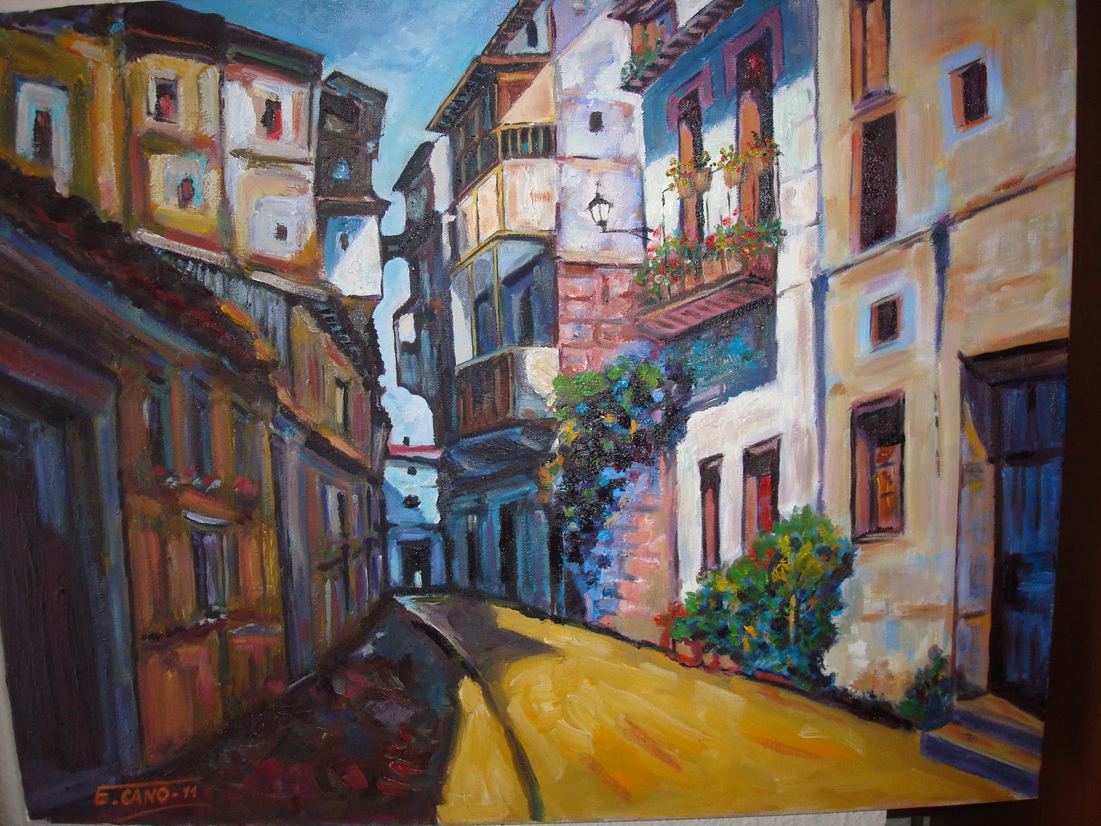 Las pinturas de Eduardo Cano