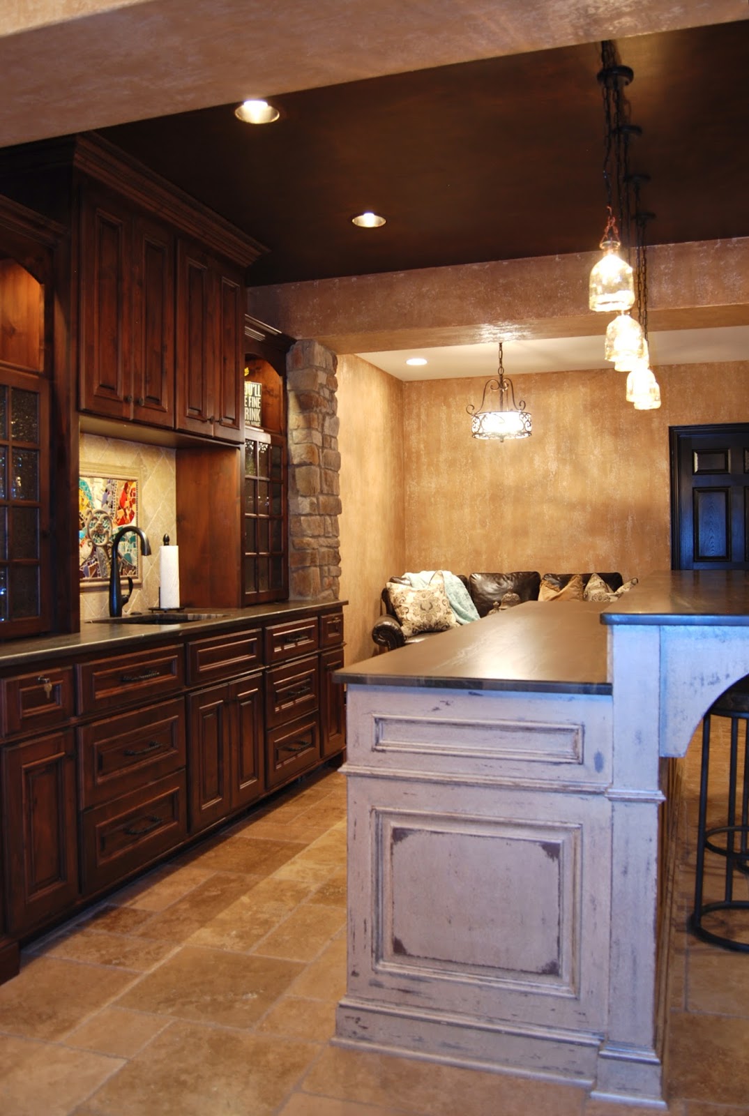 The Kersten Haus: Old World Basement Retreat