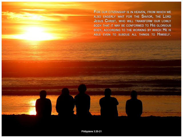 Living for God: Our Citizenship Is In Heaven