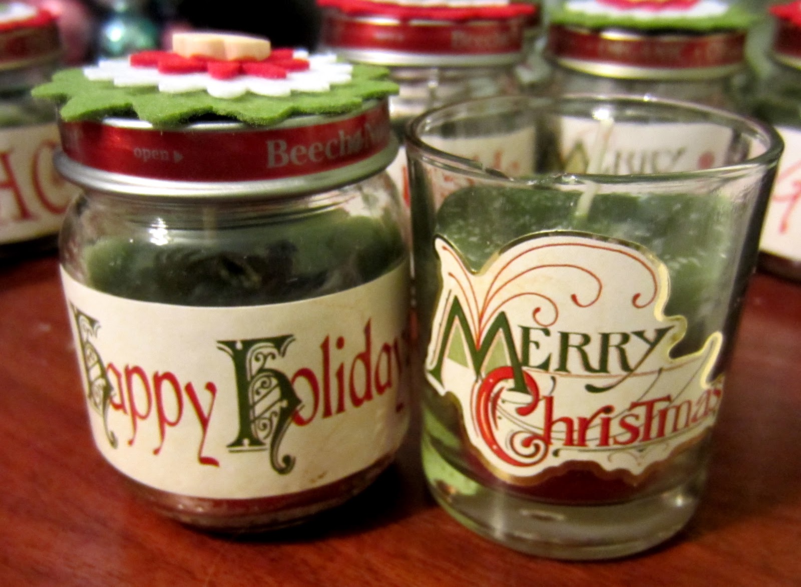 Moxie Fox: DIY Recycled Mini Candles