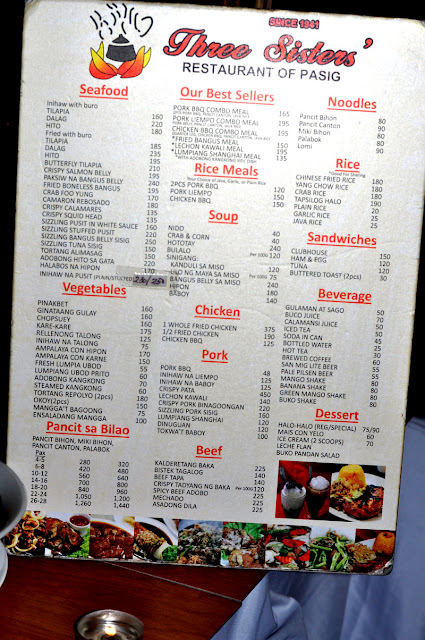 THREE SISTERS' RESTAURANT OF PASIG - Rochelle Rivera