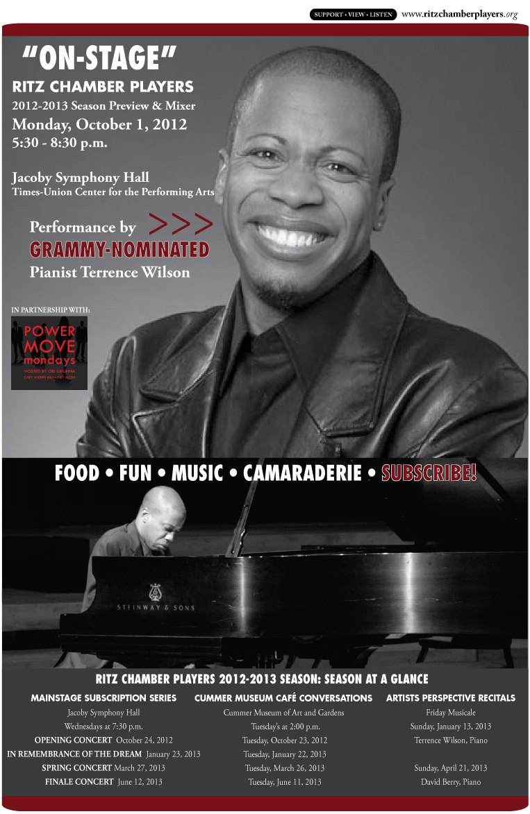 AfriClassical: Ritz Chamber Players: 'On Stage' Season Preview & Mixer ...