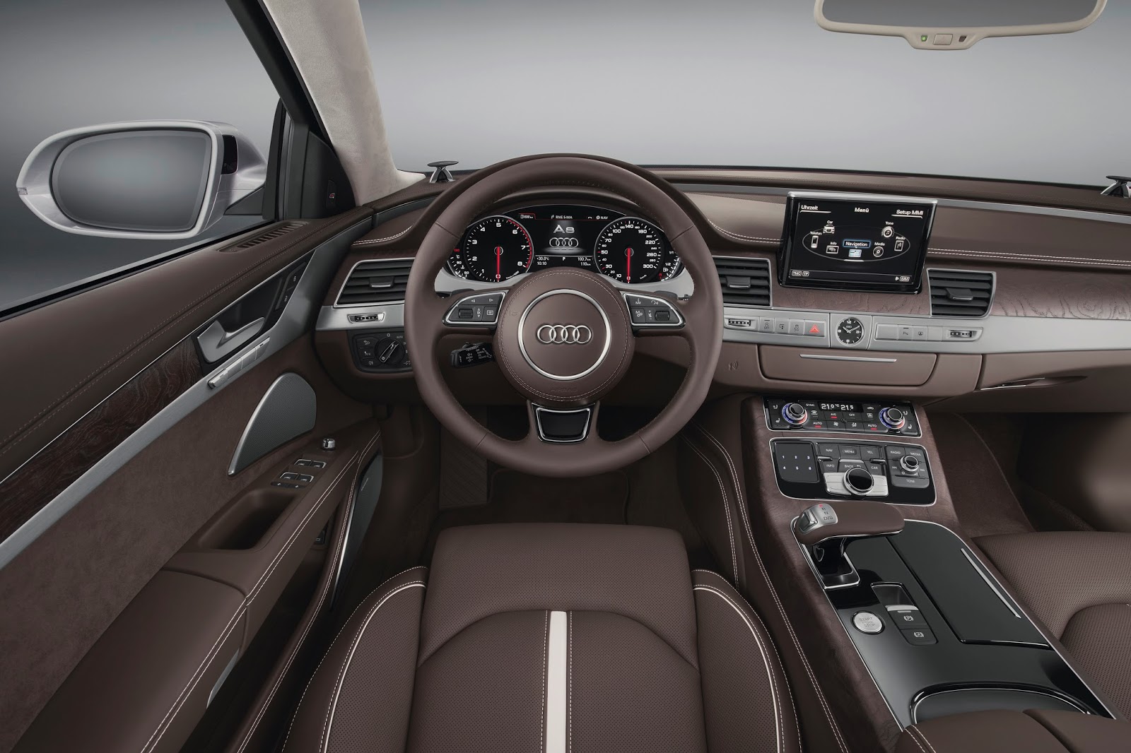 Voiture communicante: Nouvelle Audi A8 : un système multimédia à la pointe