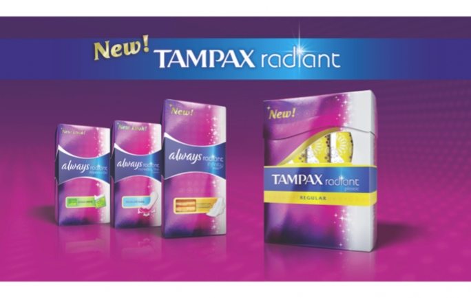 공주 Kimmy: Always & Tampax Always Radiant Collection