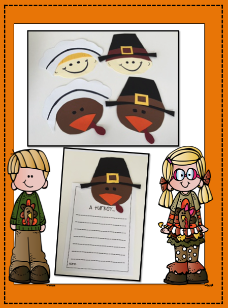 1st Grade Hip Hip Hooray!: Thanksgiving Writing Project