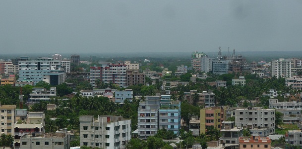Homna - Comilla: Comilla City Skyline Kandirpar | 2013