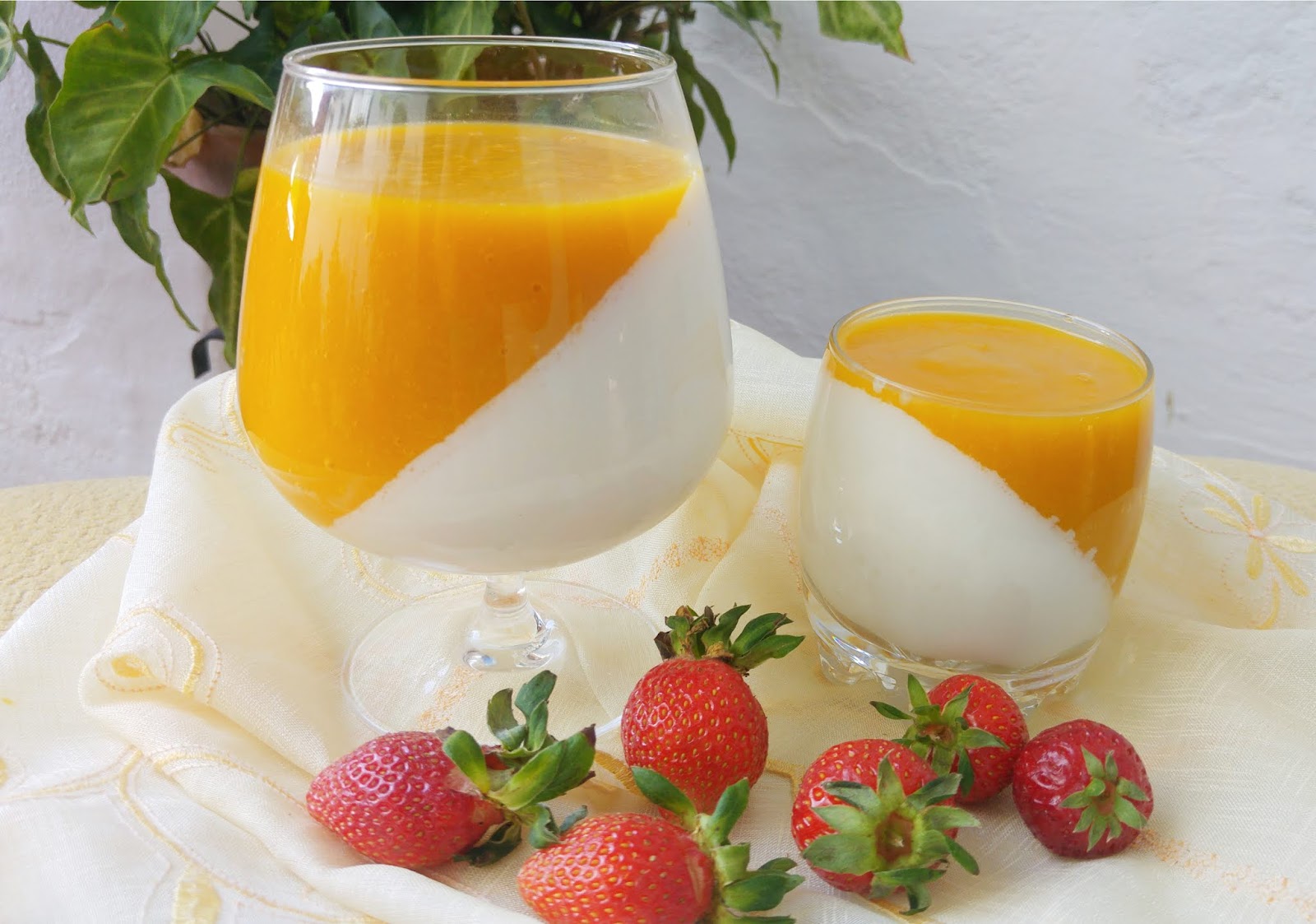 El placer de cocinar con Paz Martínez: CREMA DE MANGO Y CUAJADA