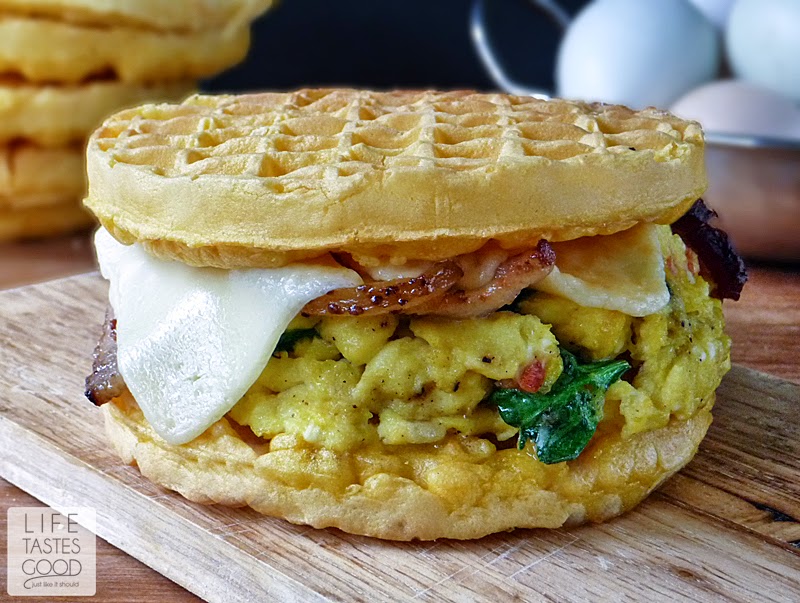 Breakfast On The Go Egg Sandwich | Life Tastes Good