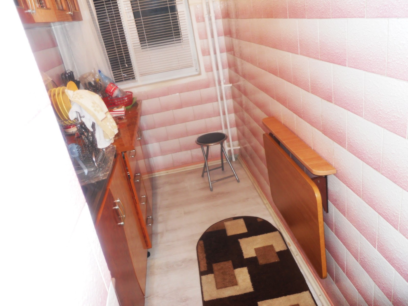 Masa plianta rabatabila pentru bucatarie: Masa rabatabila din stejar ...