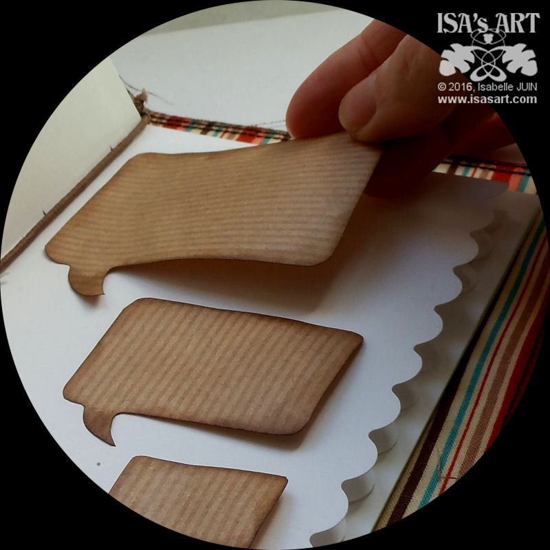 ISA'sART: SCRAP - POST-IT BULLE DIY
