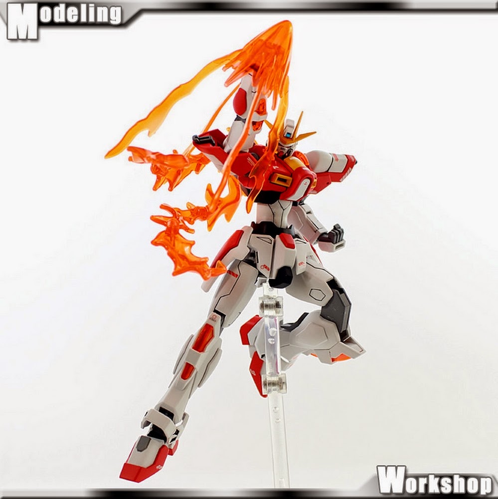 Custom Build: HGBF 1/144 Build Burning Gundam