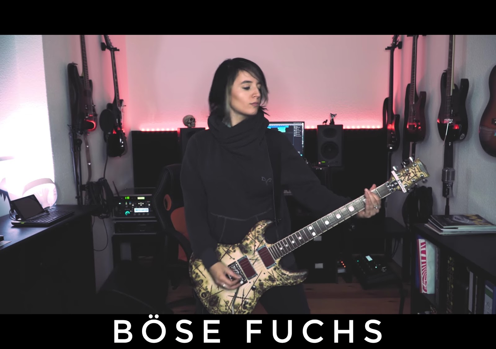 Böse Fuchs: Rammstein - Moskau Live Guitar Cover