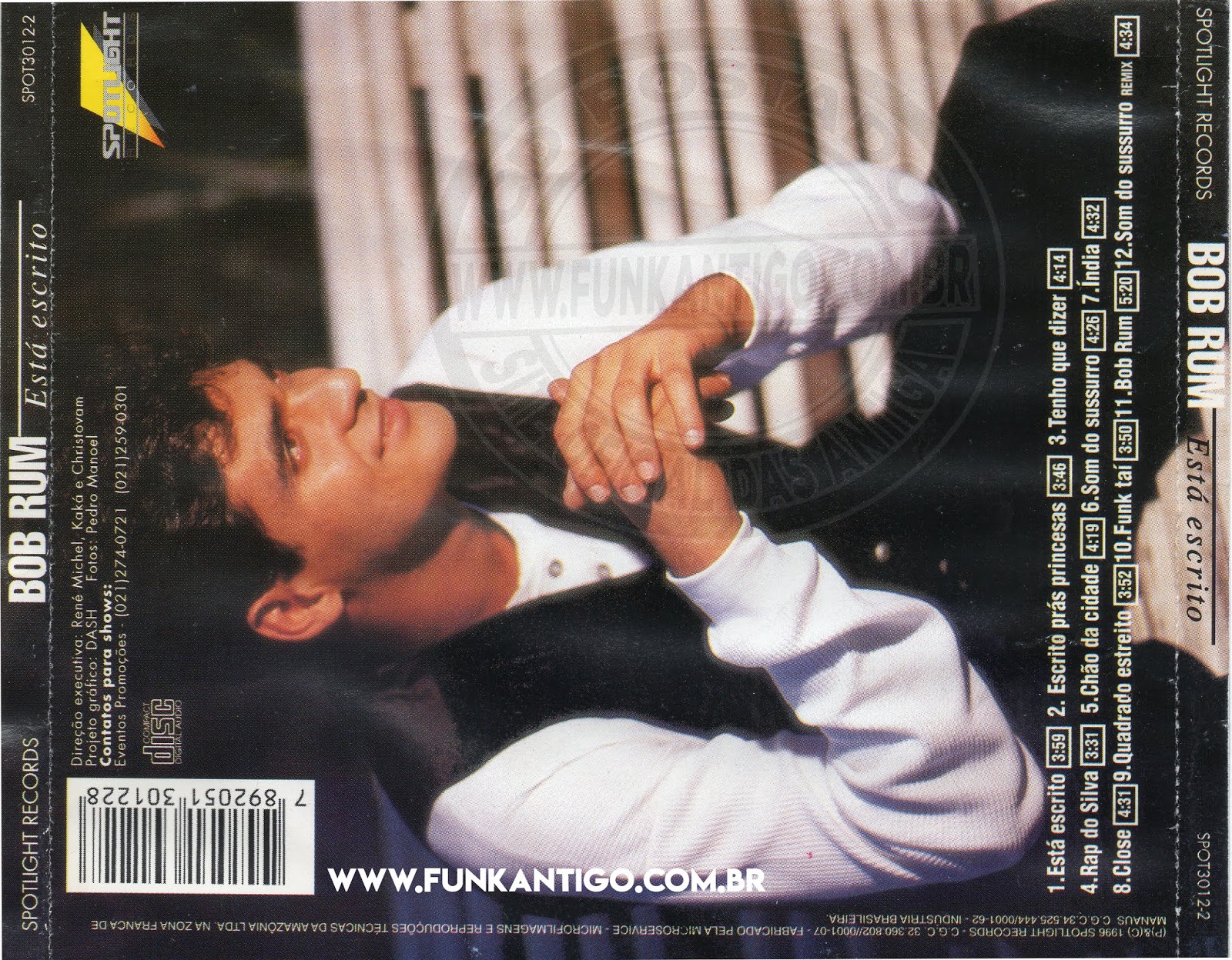 BOB RUM ESTÁ ESCRITO (CD SPOTLIGHT RECORDS 3012-2) 1996 - Site Funk antigo