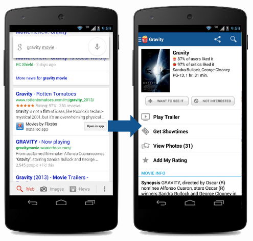 Google Launches Mobile App Indexing to Index Content in Your Android ...