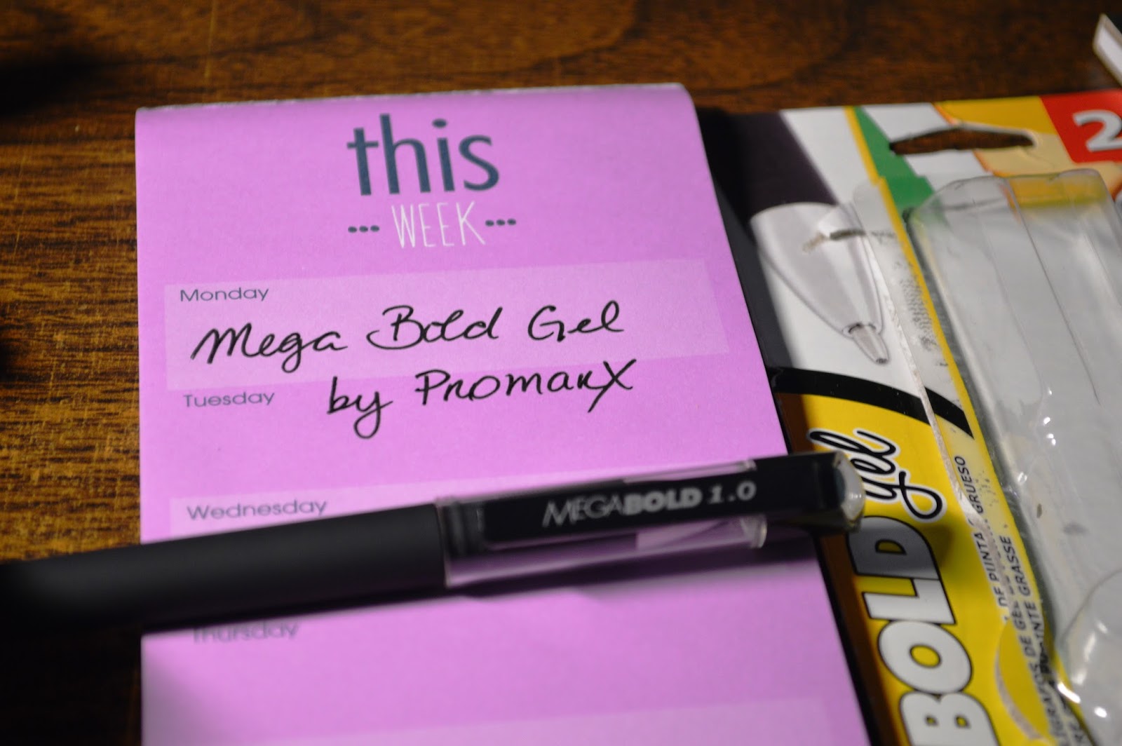 Clever Soiree: Mega Bold Gel Pen by Promarx