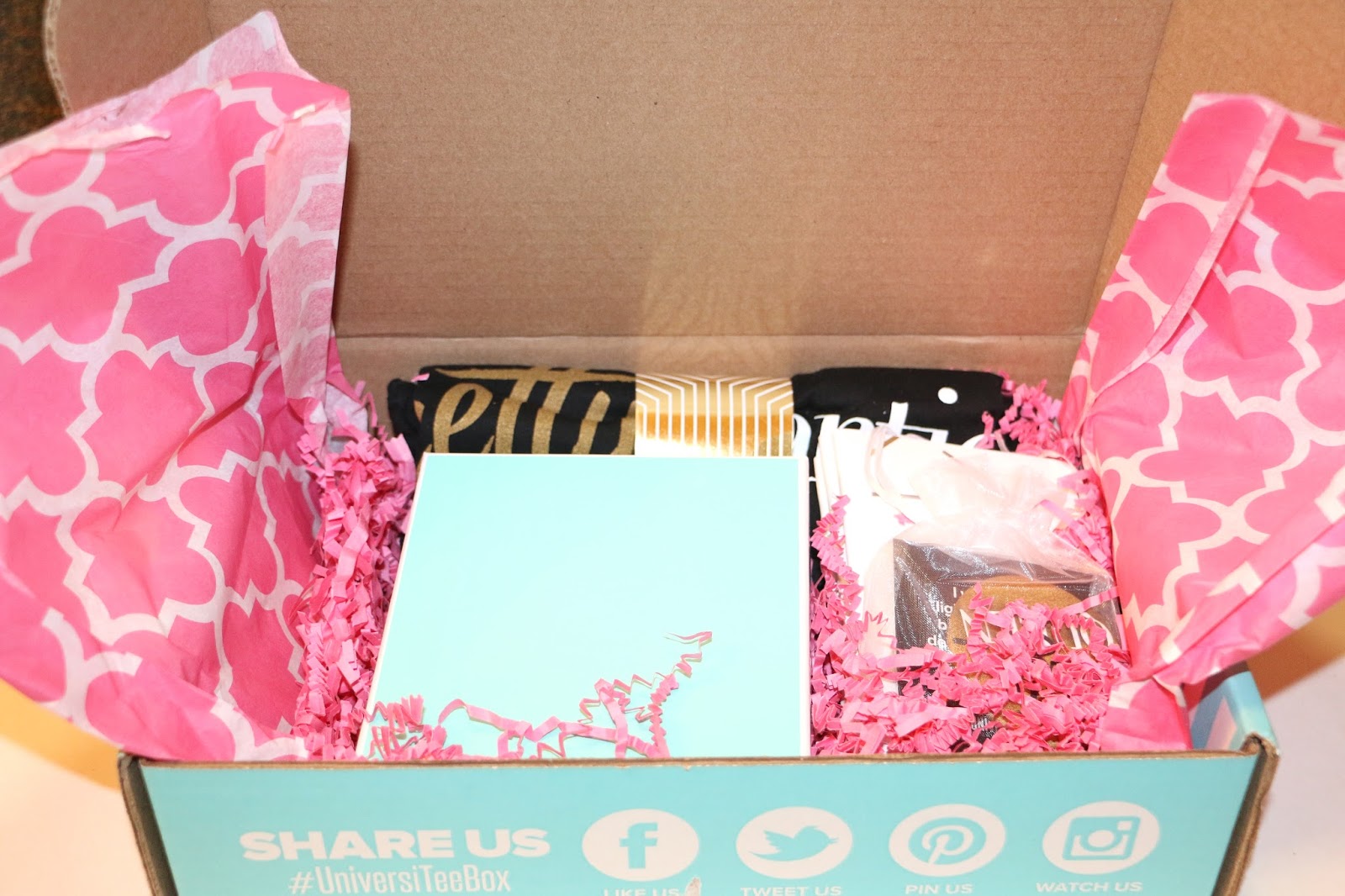 Unboxing the UniversiTee Subscription Box! | Southern Belle in Training