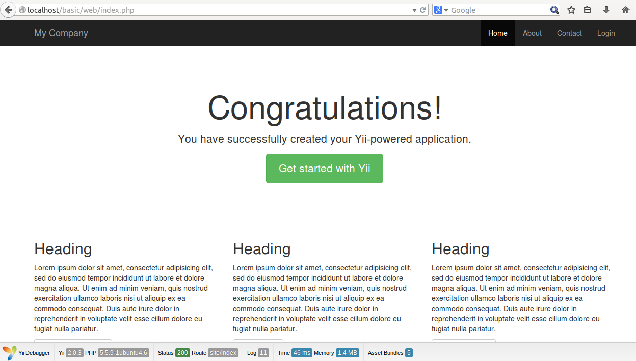 Build Crud Application Demo In Yii Framework Start Yii Step By Step Tutorials Blog