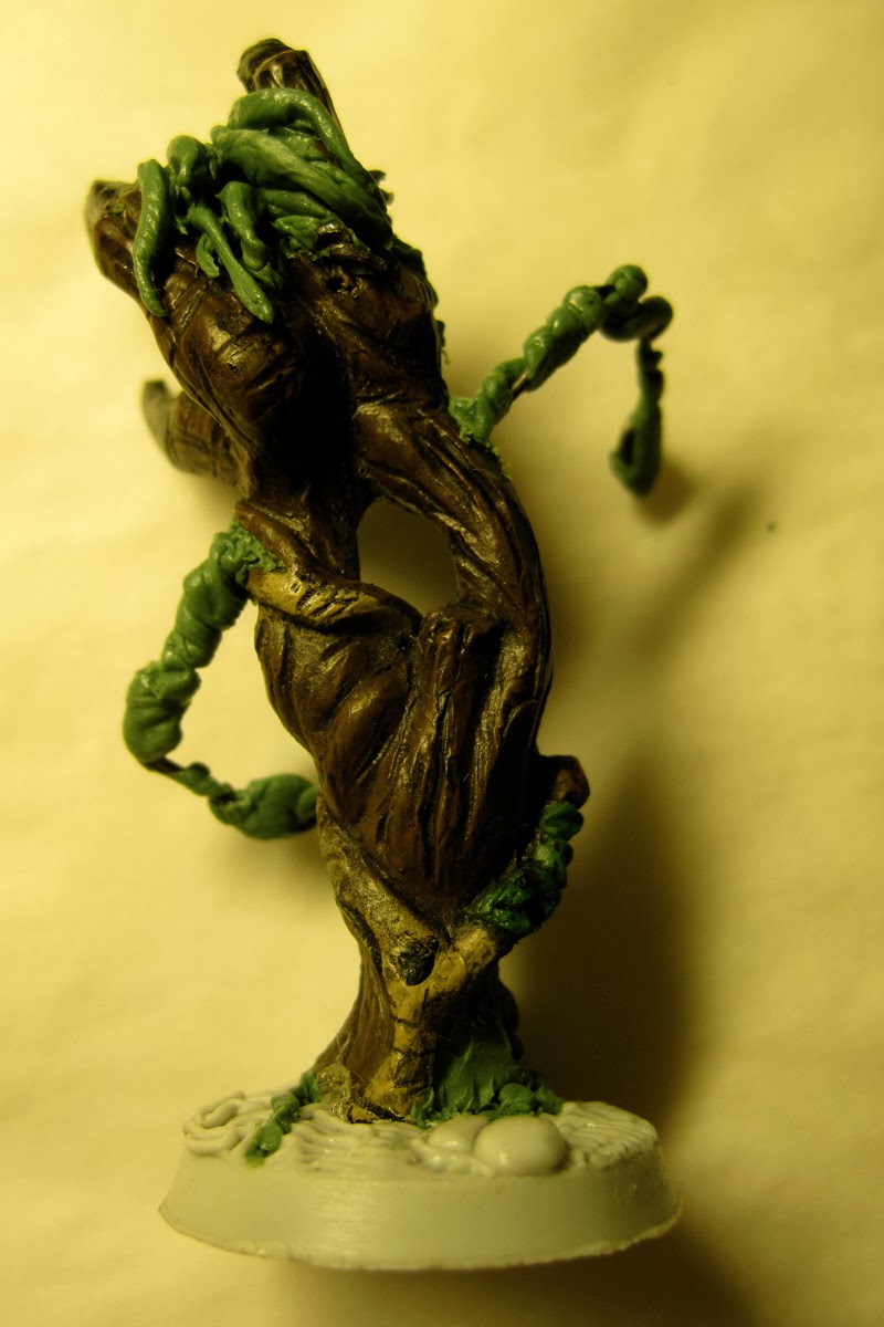 Turms Miniatures and Figures: Treeman conversion for Blood Bowl
