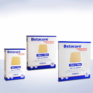 Yara Bakım: Betacure Hydrocolloid Foam Backed Köpük kaplı hidrokoloid ...