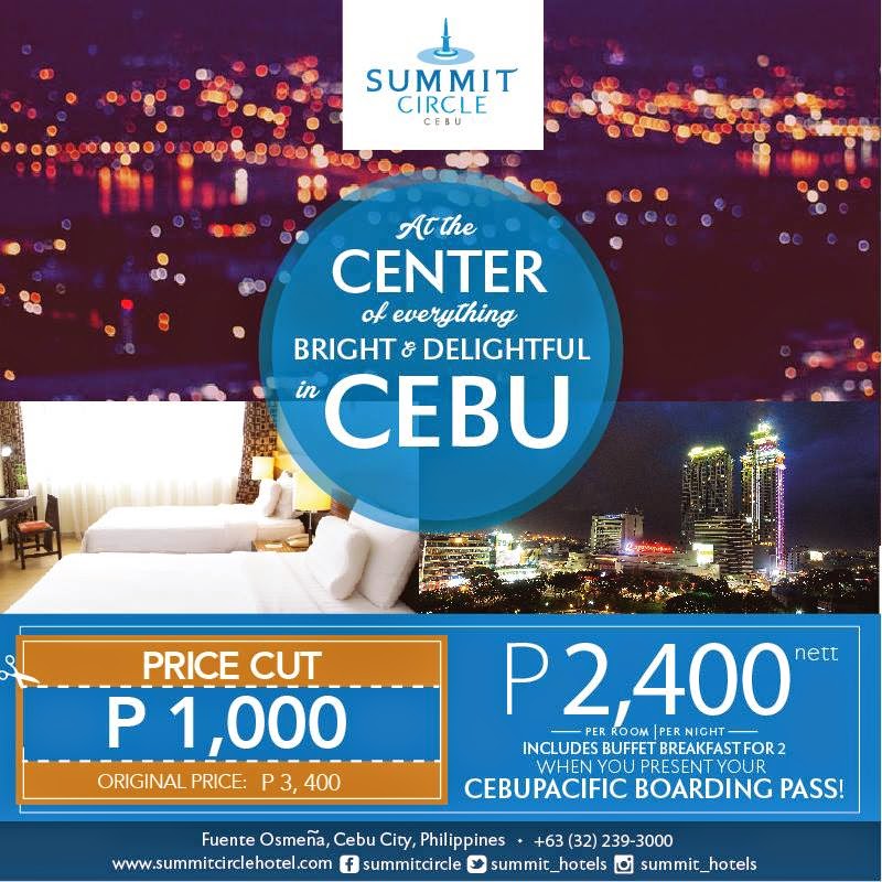 5 Summit Circle Hotel Cebu Holiday Promos to Watch Out For - Exotic ...