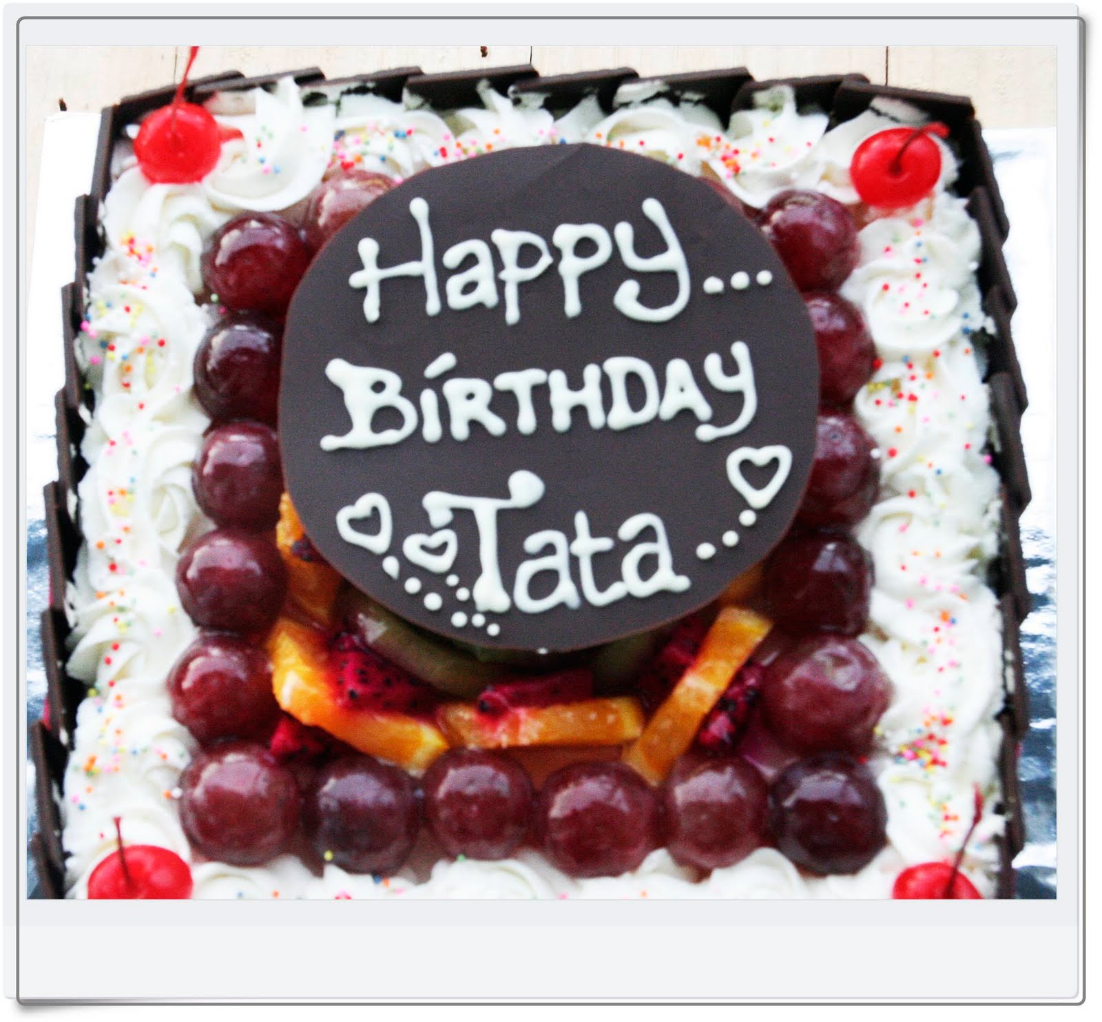 Dapur Balqis: Tata's b'day Cake