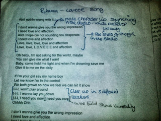 Monique James: Song Lyrics for Rihanna - Loveeee Song ft. Future