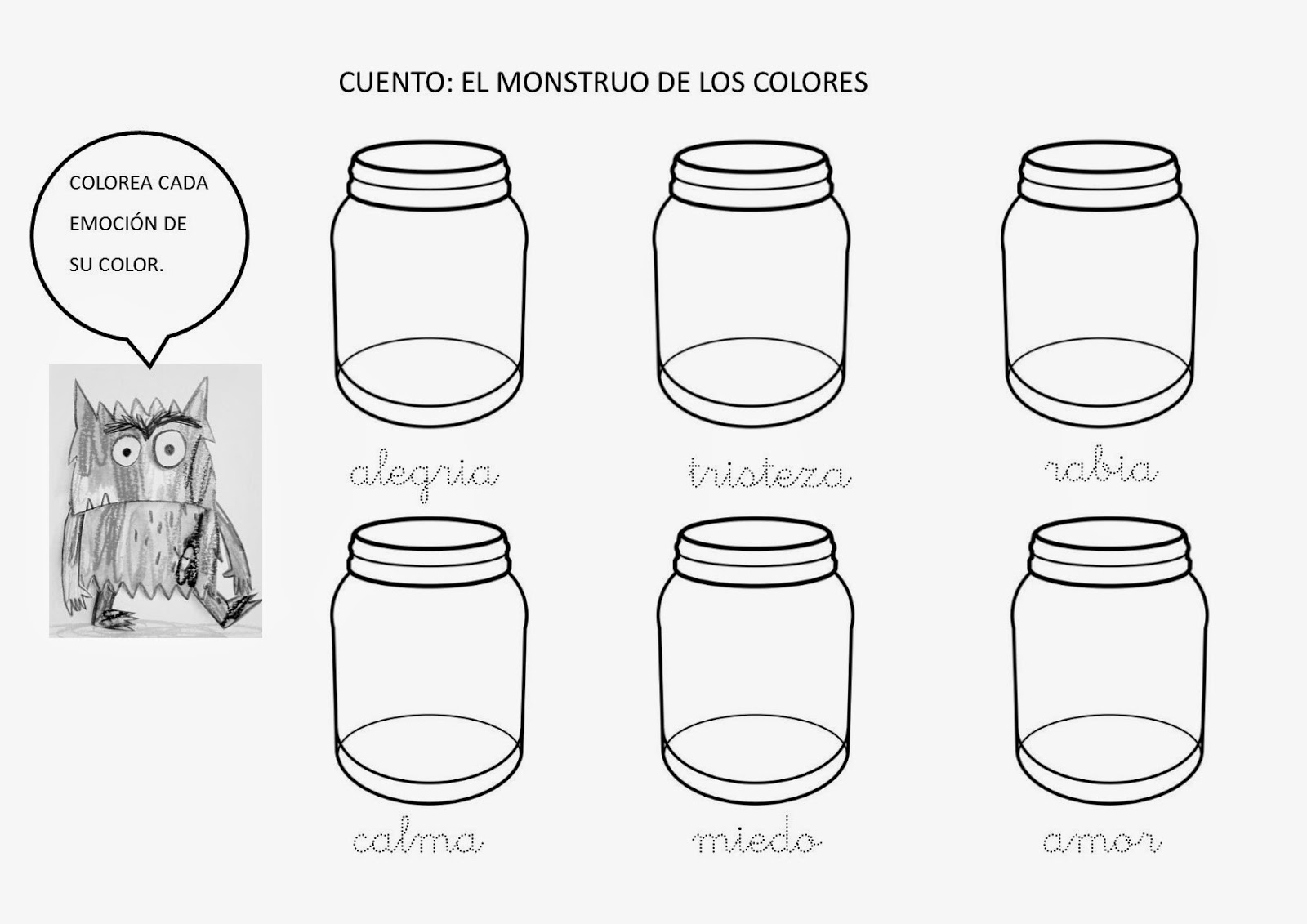 Blog Curso CPR: EL MONSTRUO DE LOS COLORES