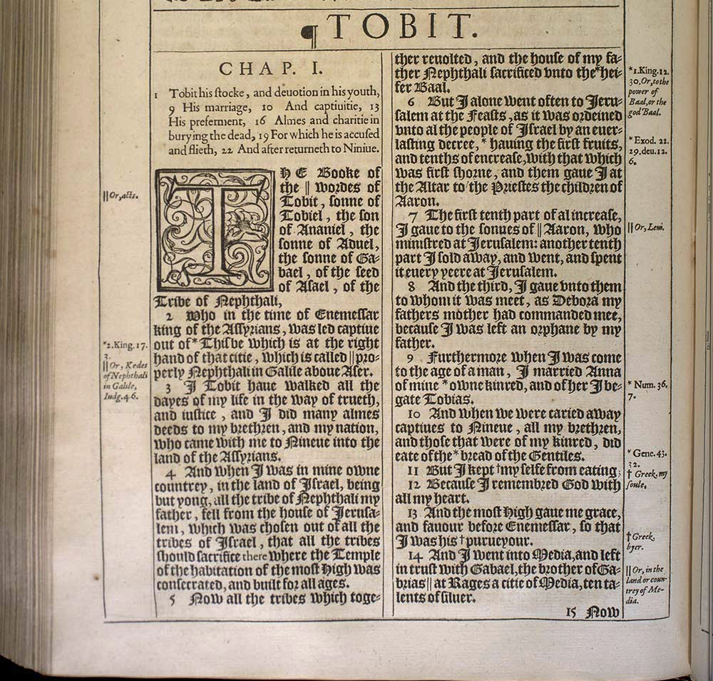 The Joys of Being Catholic: Equality, Tobit, and the Creation of the Canon