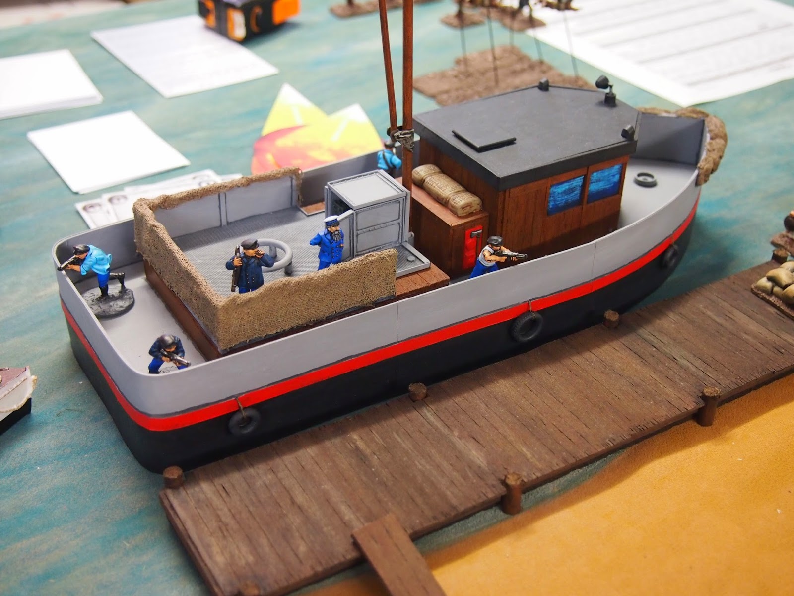 Wades World of Wargaming: Pulp Alley - Test game.